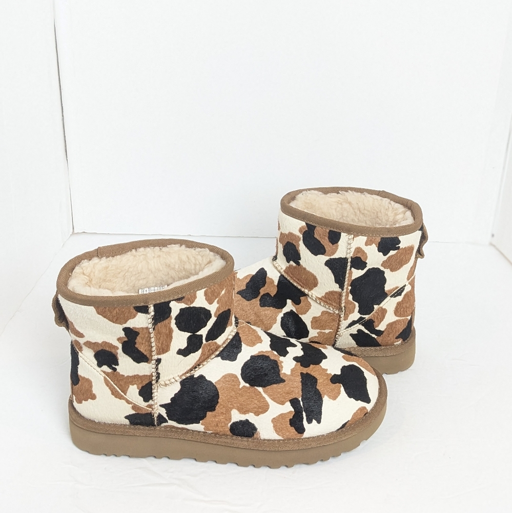 Ugg Classic Mini Cow Print Boot - Gem